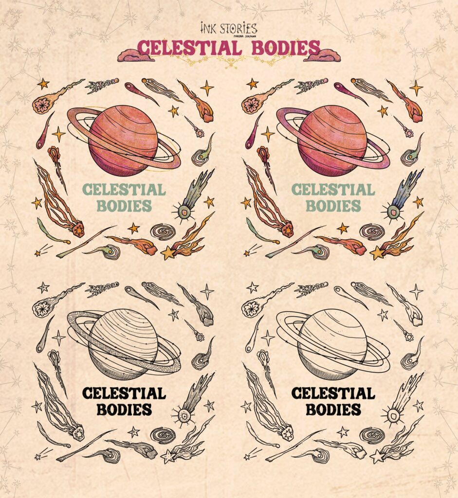 Celestial Bodies – MasterBundles