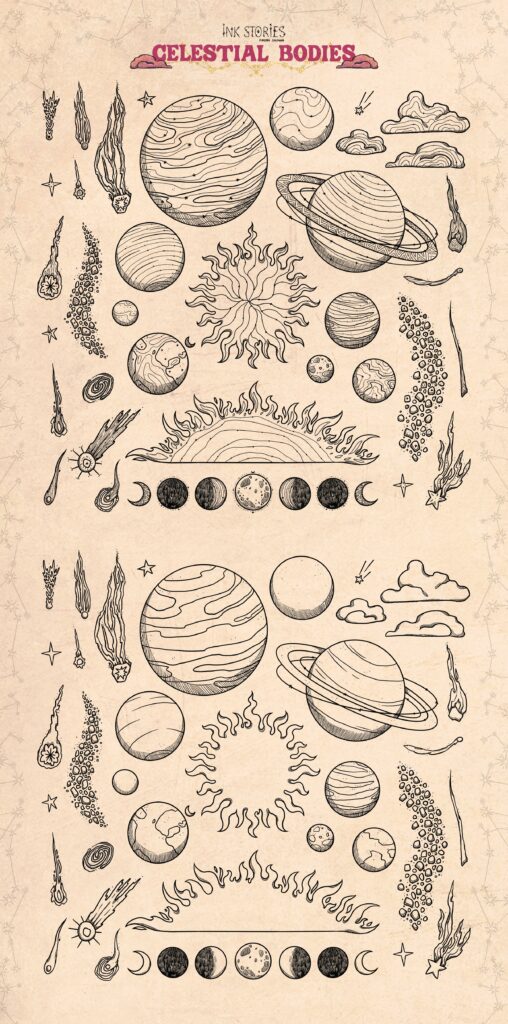 Celestial Bodies – MasterBundles