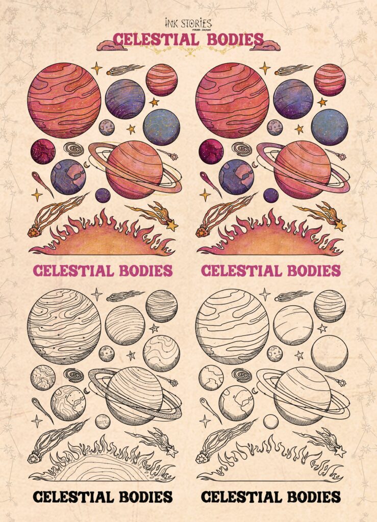 Celestial Bodies – MasterBundles