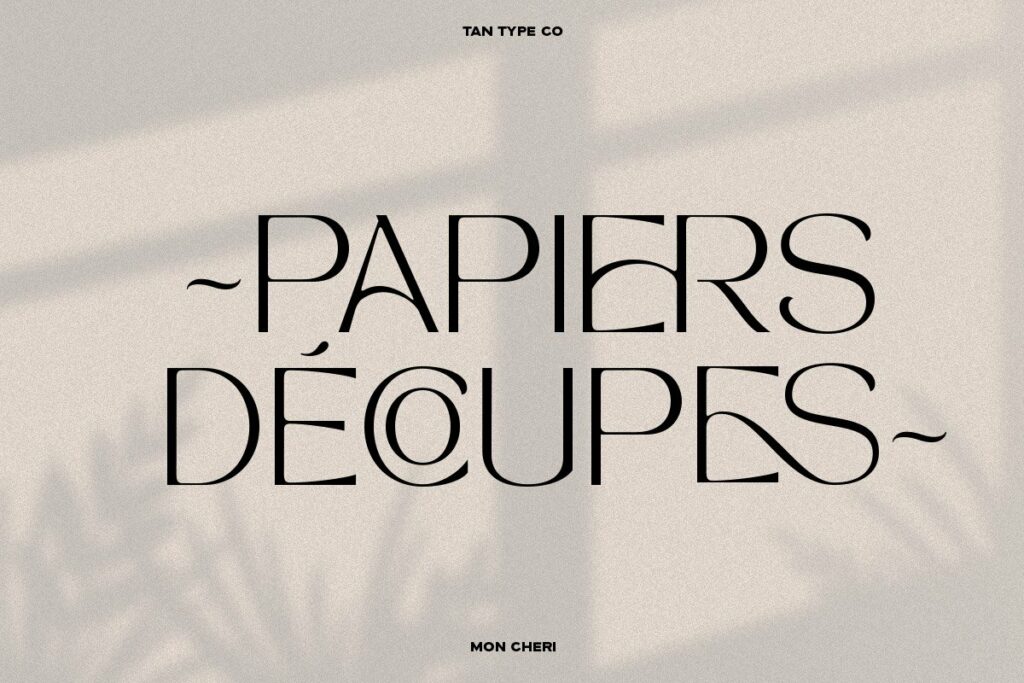 TAN - MON CHERI – MasterBundles