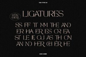 TAN - MON CHERI – MasterBundles