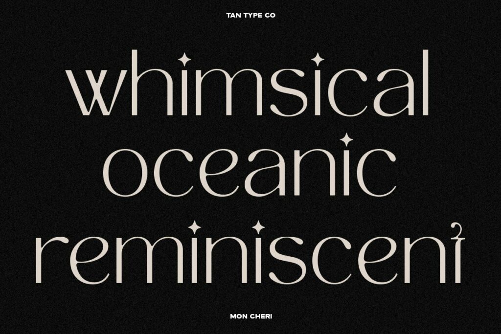 TAN - MON CHERI – MasterBundles