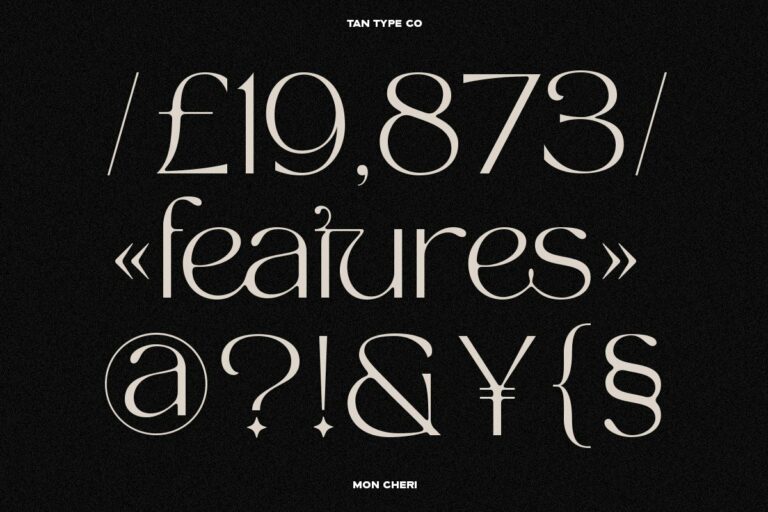 TAN - MON CHERI – MasterBundles