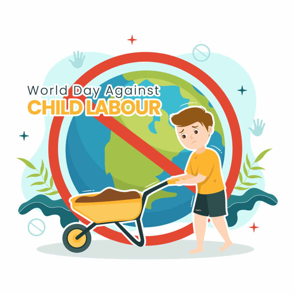 12 World Day Against Child Labour Illustration - MasterBundles