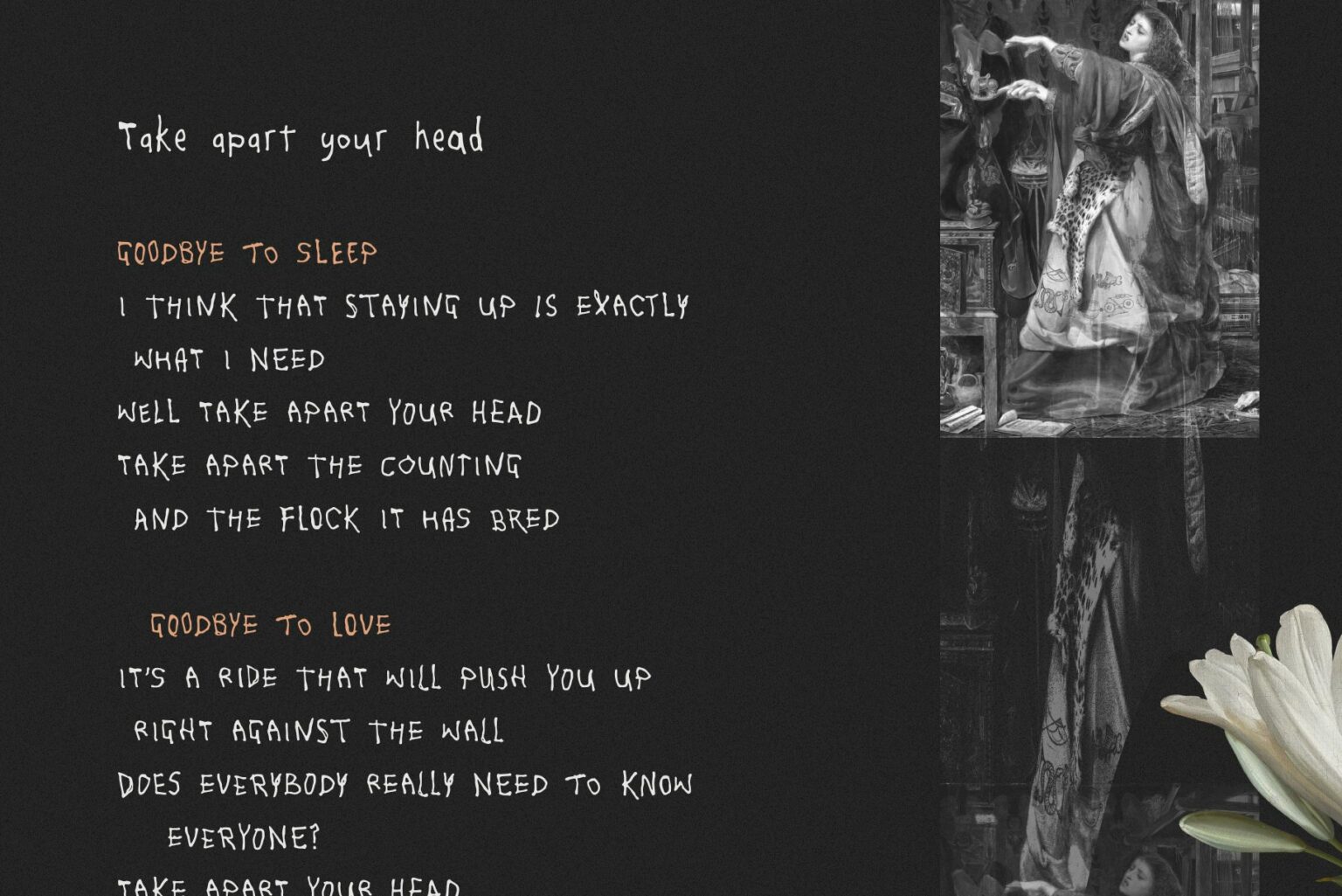 Sad Poem Messy Handwriting Font – MasterBundles