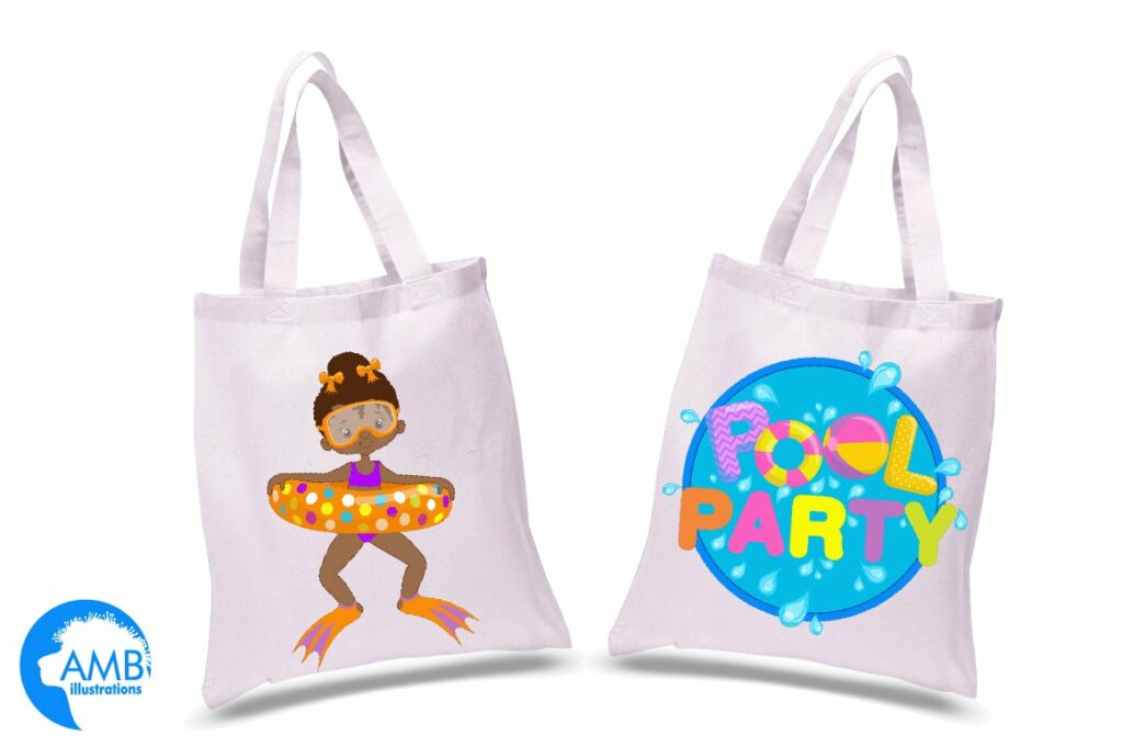 Girl pool party AMB-1998 – MasterBundles