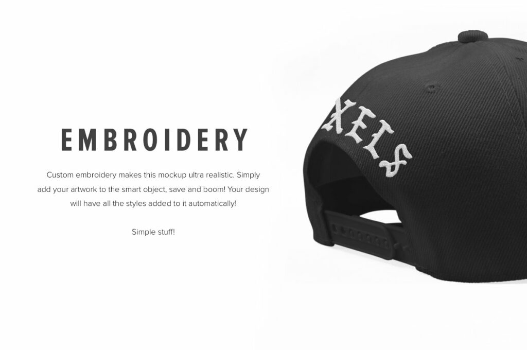 7 Premium Snapback Mockups – MasterBundles