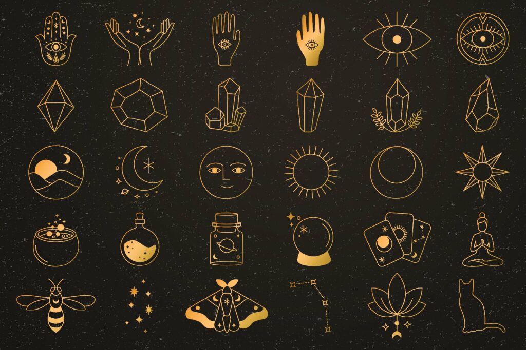 30 Magical Symbols | SVG, PNG & EPS – MasterBundles