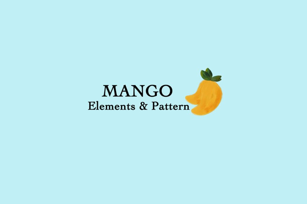 Mango Pattern – MasterBundles