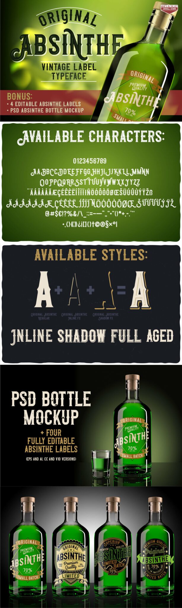 16 Font Families Bundle – MasterBundles