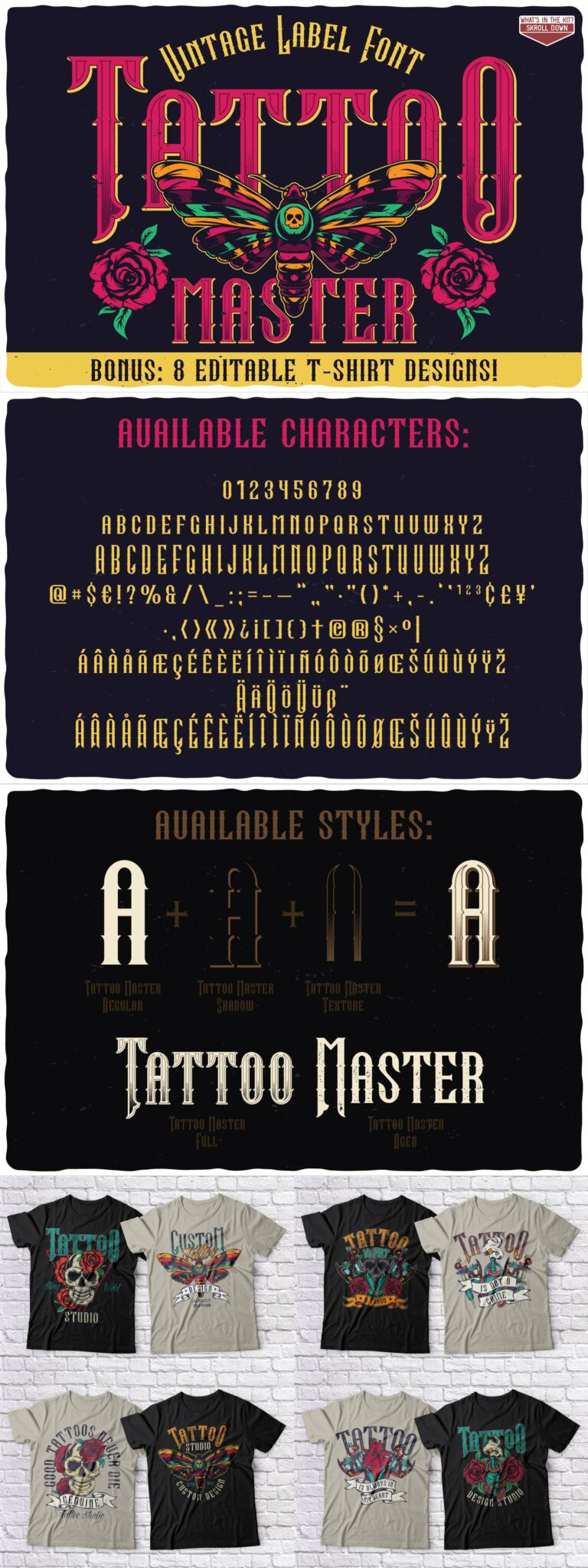 16 Font Families Bundle – MasterBundles