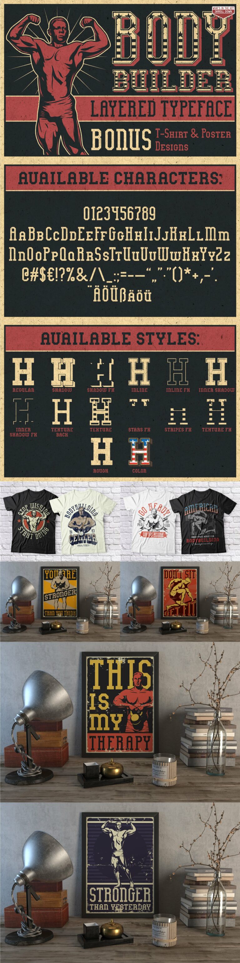 16 Font Families Bundle – MasterBundles