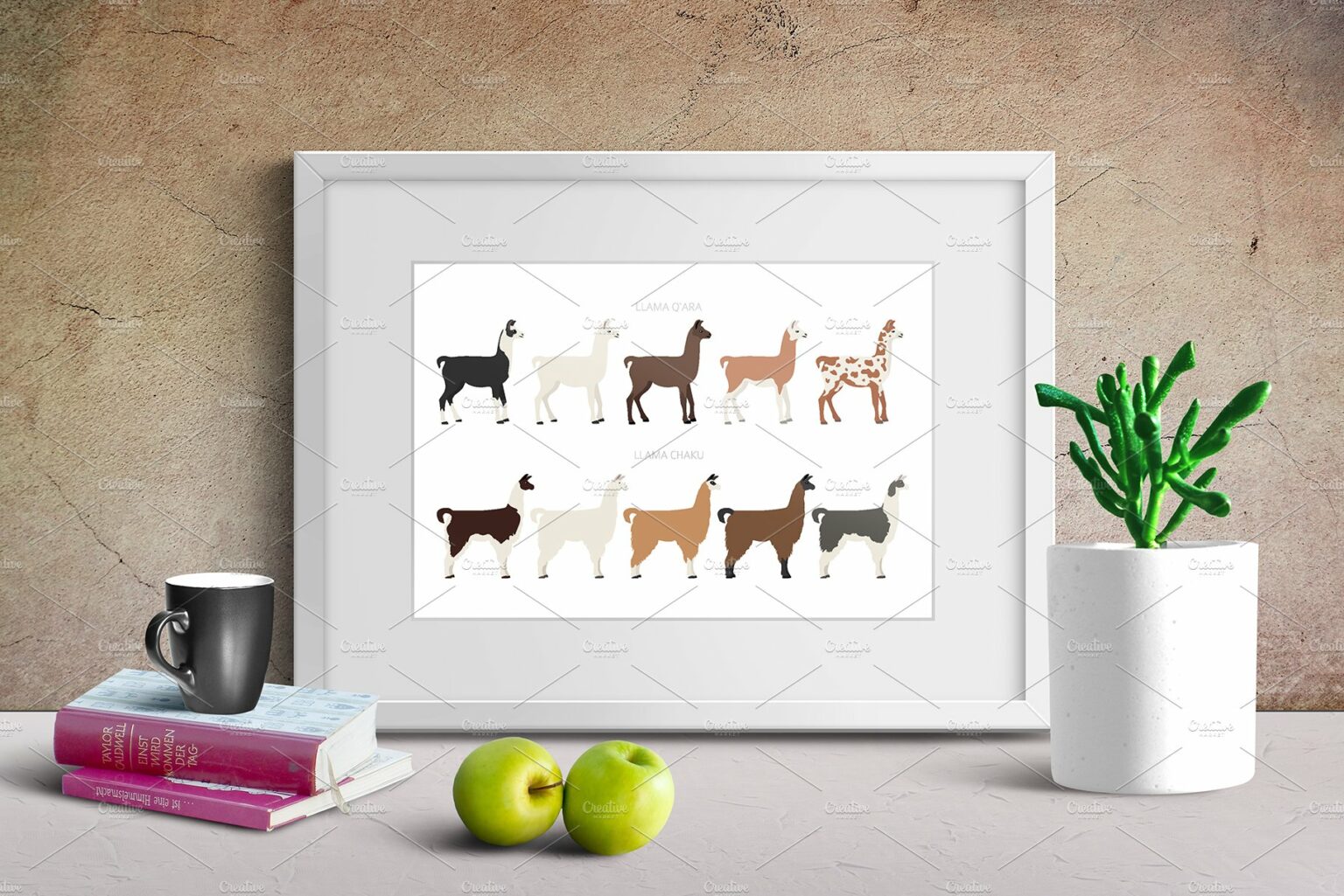 Llama clipart – MasterBundles