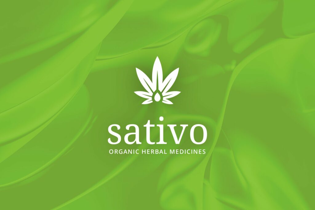 Sativo Cannabis Hemp Marijuana Logo – MasterBundles