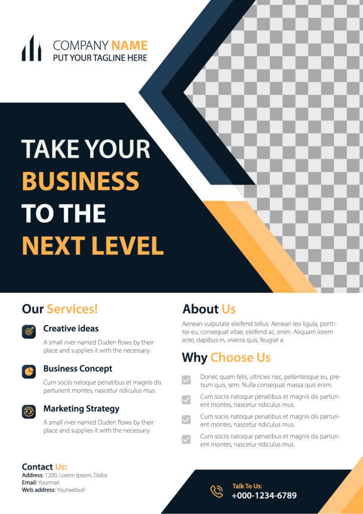 Free collective flyer desgin - MasterBundles