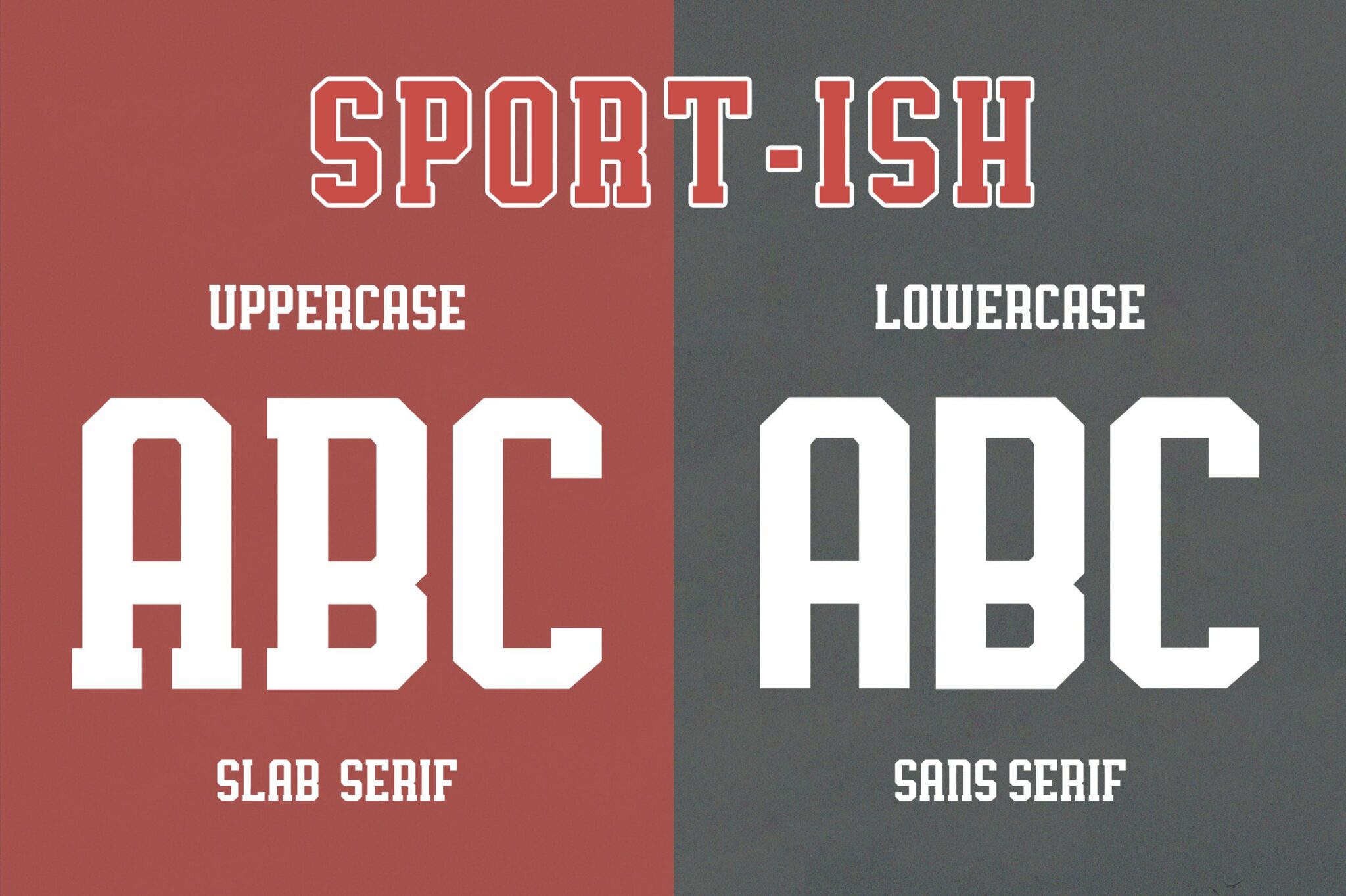 Sport-Ish Display Typeface – MasterBundles