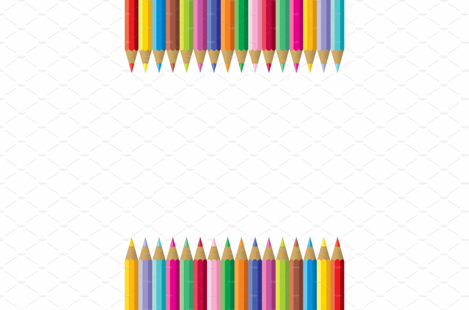 Colorful Pencil Frame – MasterBundles