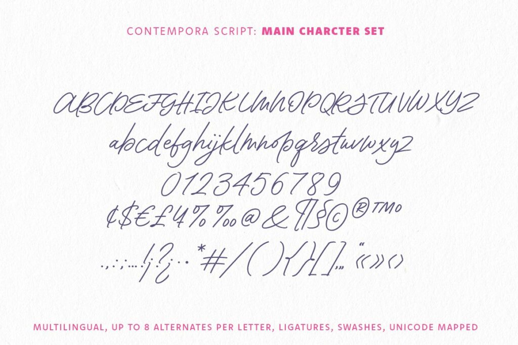 Contempora Font Family – MasterBundles