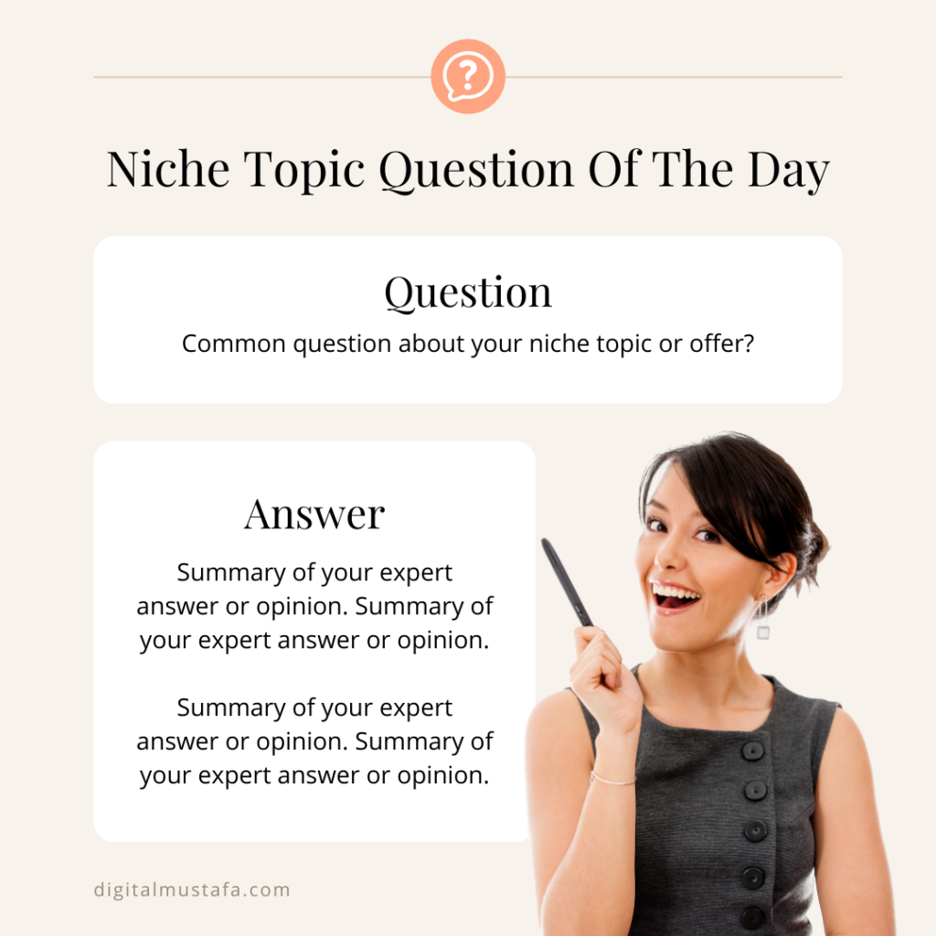 Instagram Educational Tips & FAQ Posts Canva Templates - MasterBundles