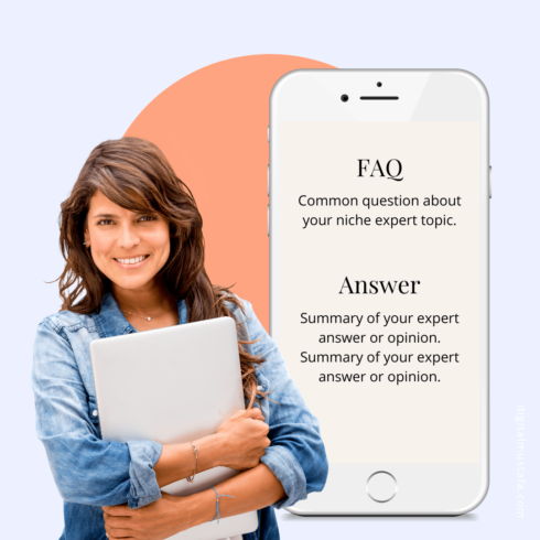 Instagram Educational Tips & FAQ Posts Canva Templates - MasterBundles