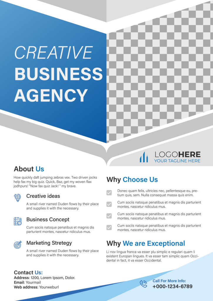 Free corporate bulletin flyer - MasterBundles