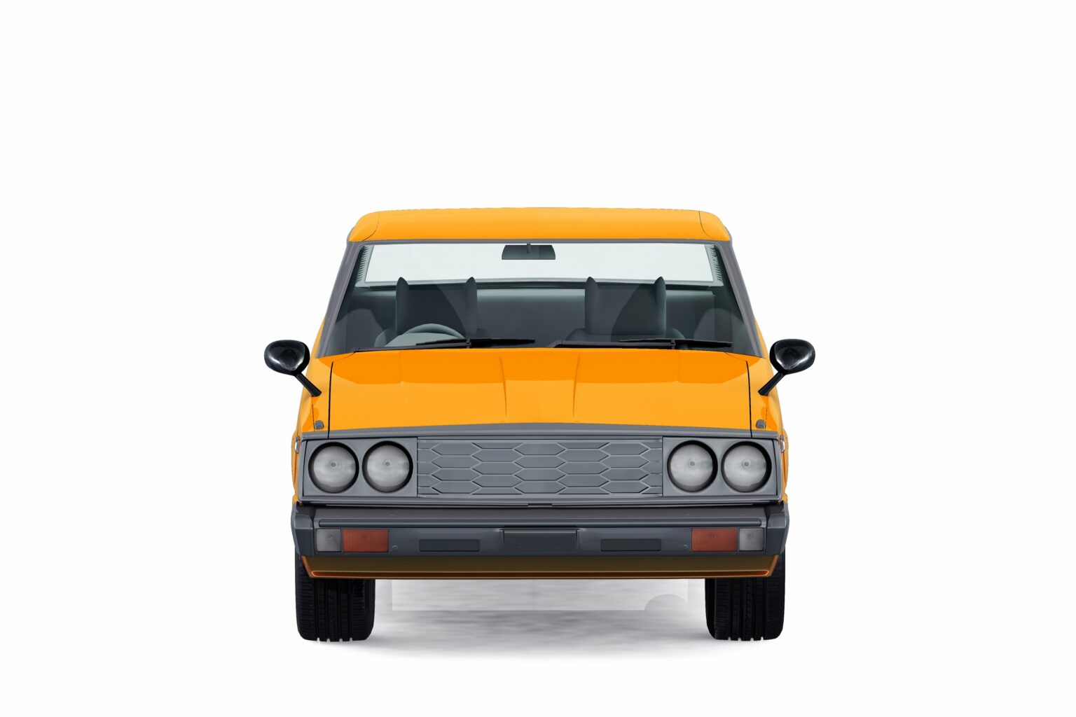 Coupe car 1977 mockup – MasterBundles
