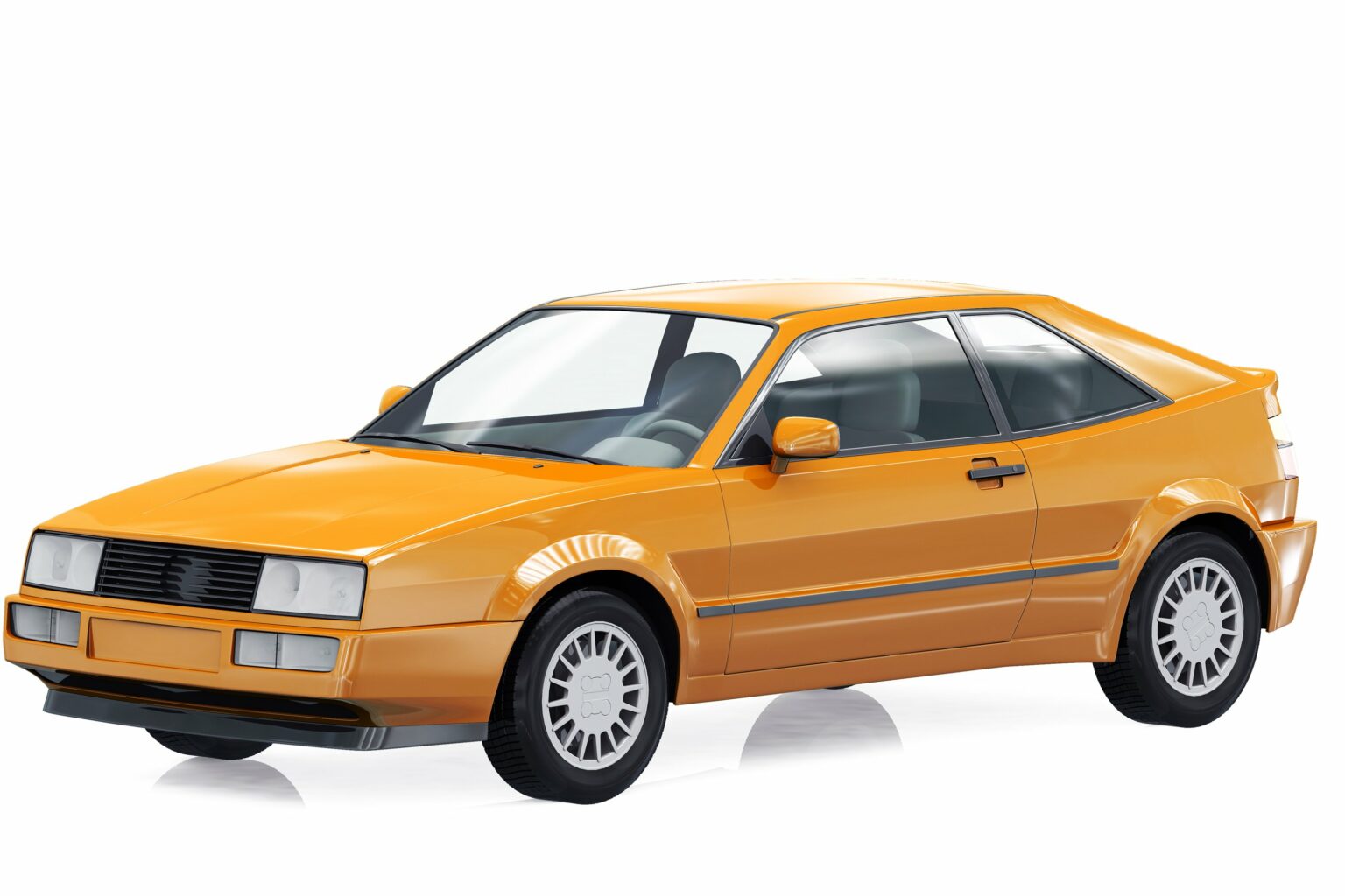 Coupe car 1988 mock up – MasterBundles