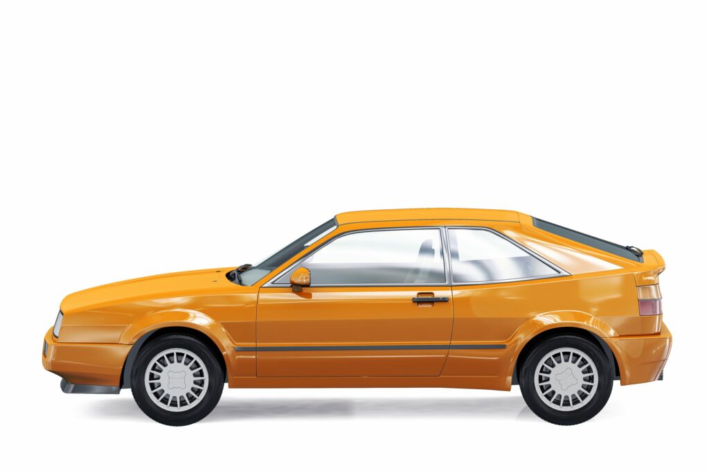 Coupe car 1988 mock up – MasterBundles