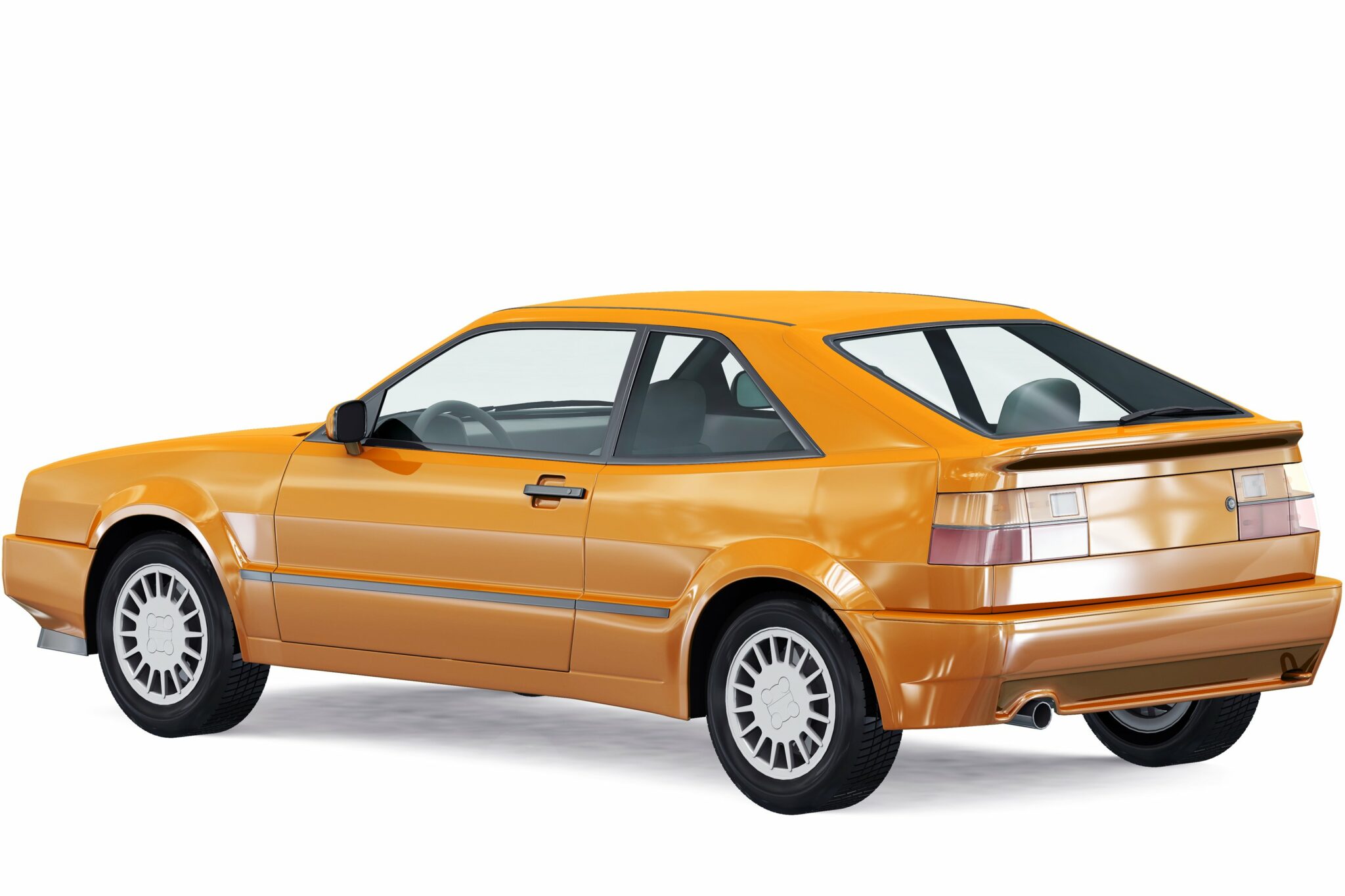 Coupe car 1988 mock up – MasterBundles