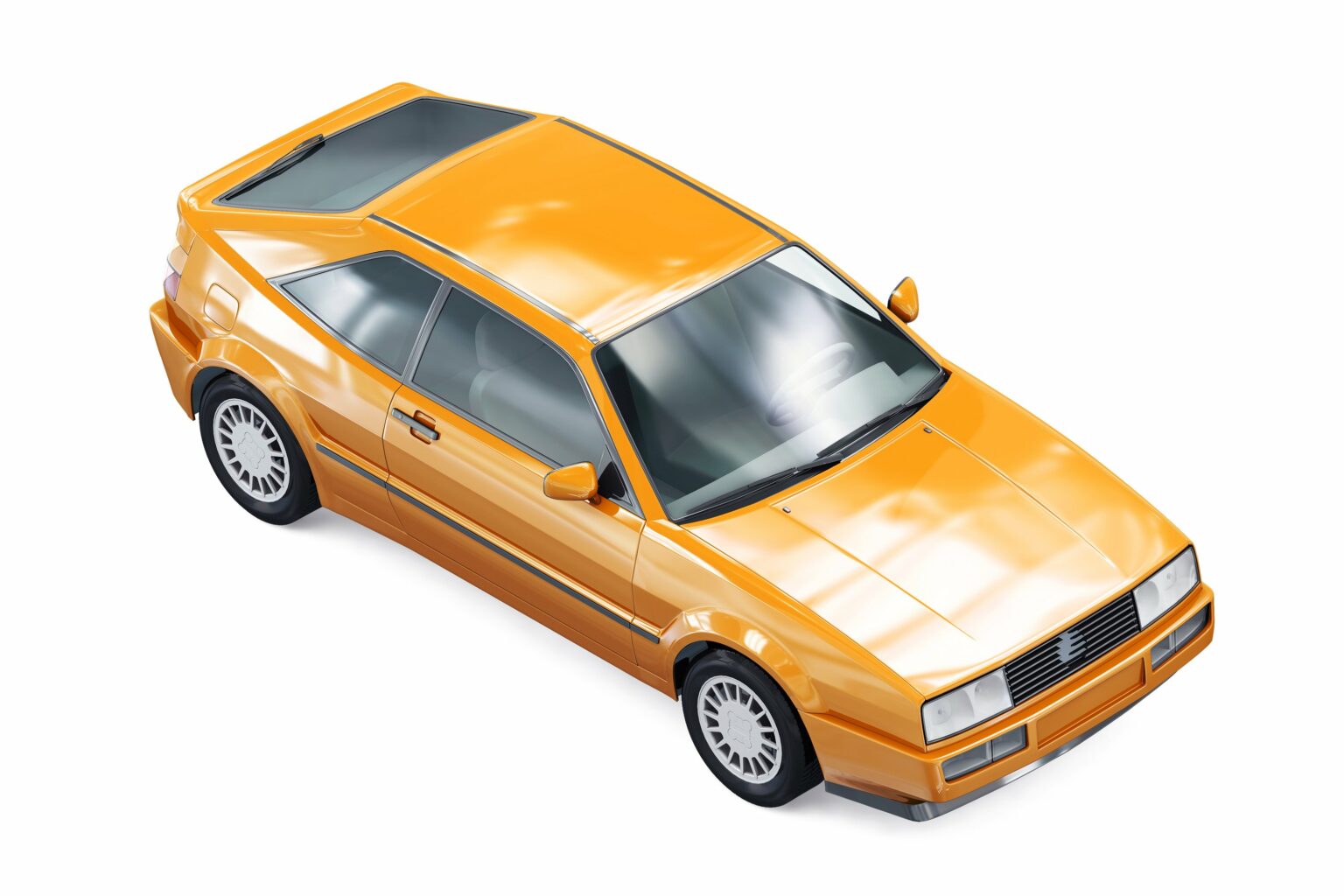 Coupe car 1988 mock up – MasterBundles