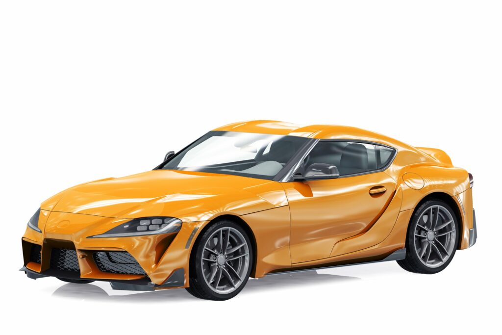 Coupe car 2019 mockup – MasterBundles