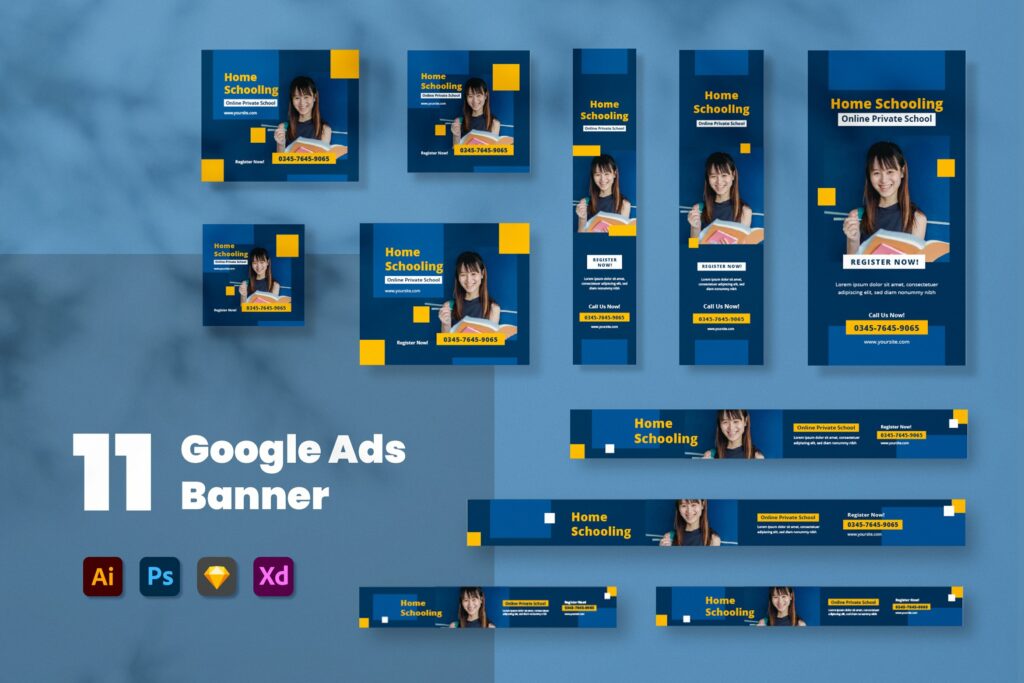 Home Schooling Google Ads – MasterBundles