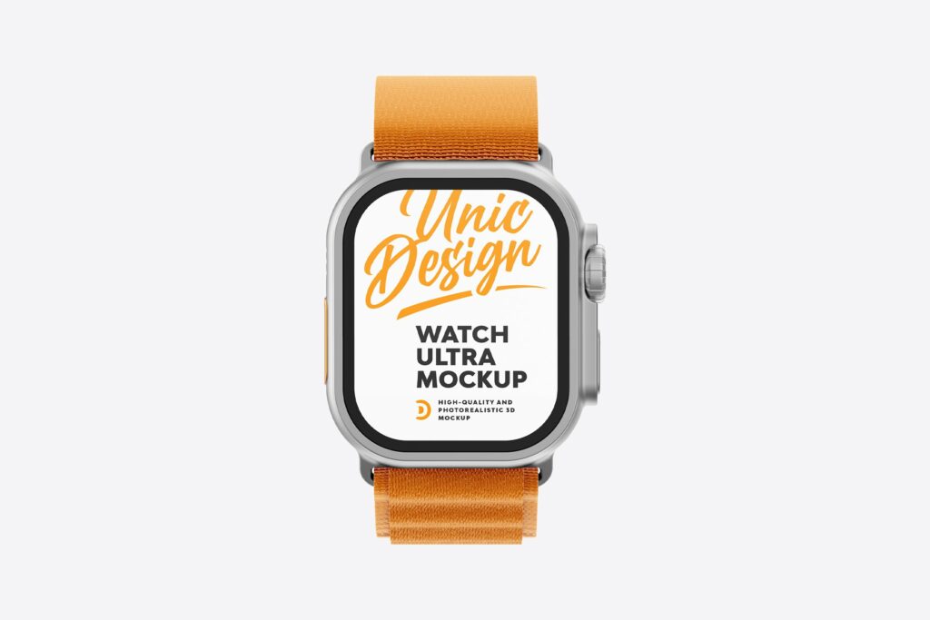 Watch Ultra Mockup – MasterBundles