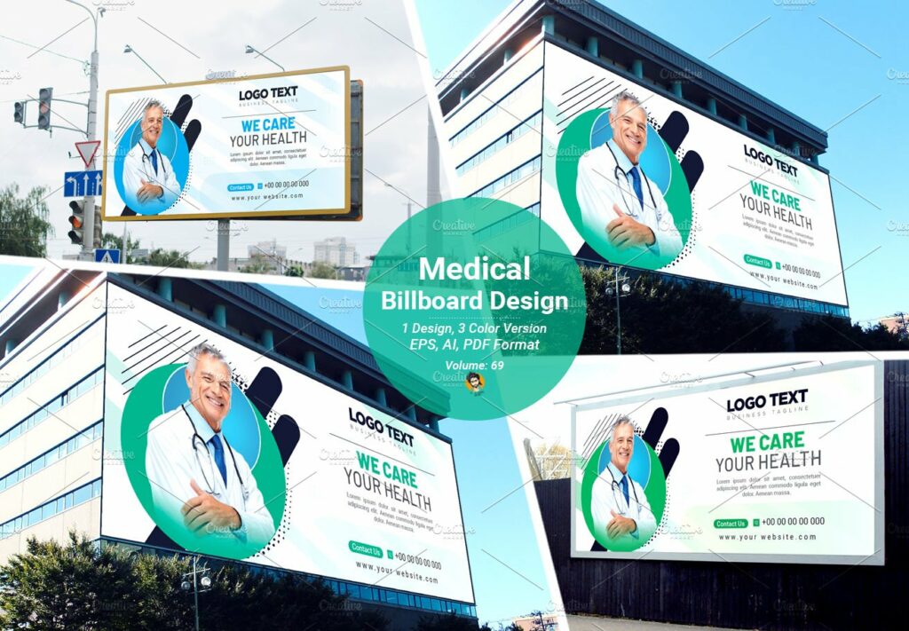Healthcare medical banner Promotion – MasterBundles
