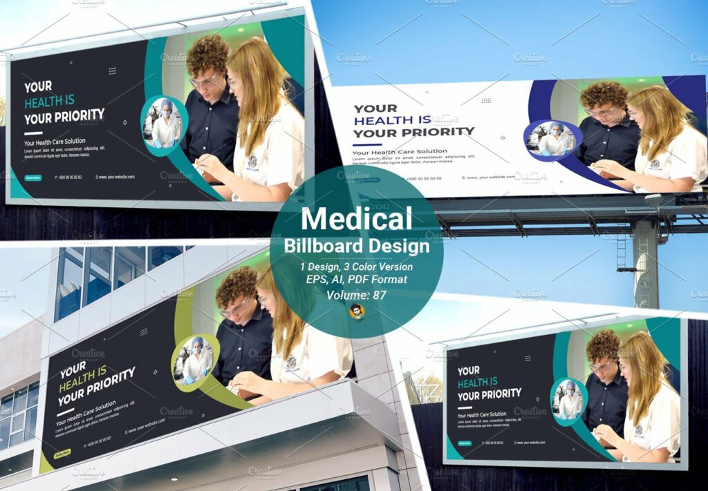 Creative Medical Billboard Banner – MasterBundles
