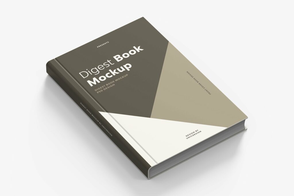 Digest Book Mockup – MasterBundles