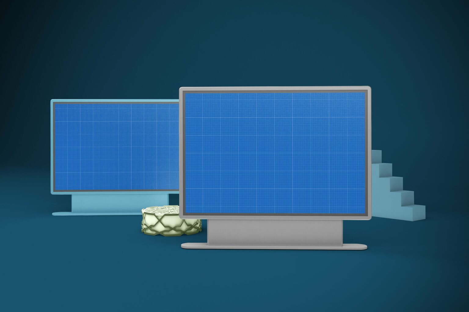 Arabic Street Billboard Mockup – MasterBundles