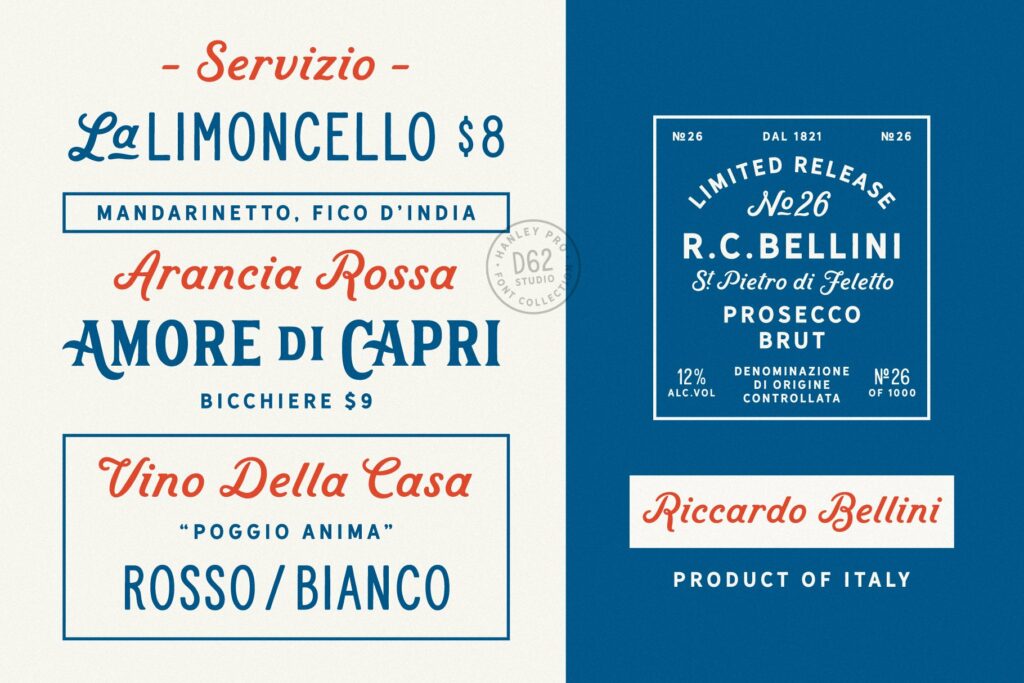 Hanley Pro Font Collection – MasterBundles