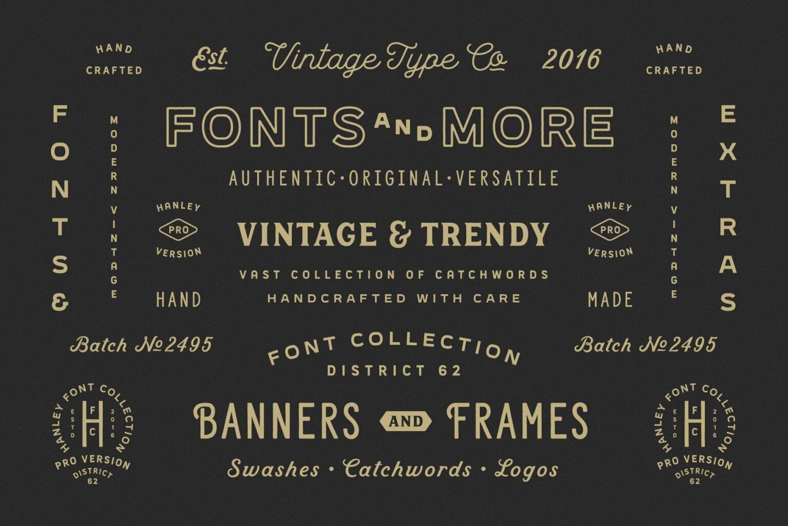 Hanley Pro Font Collection – MasterBundles