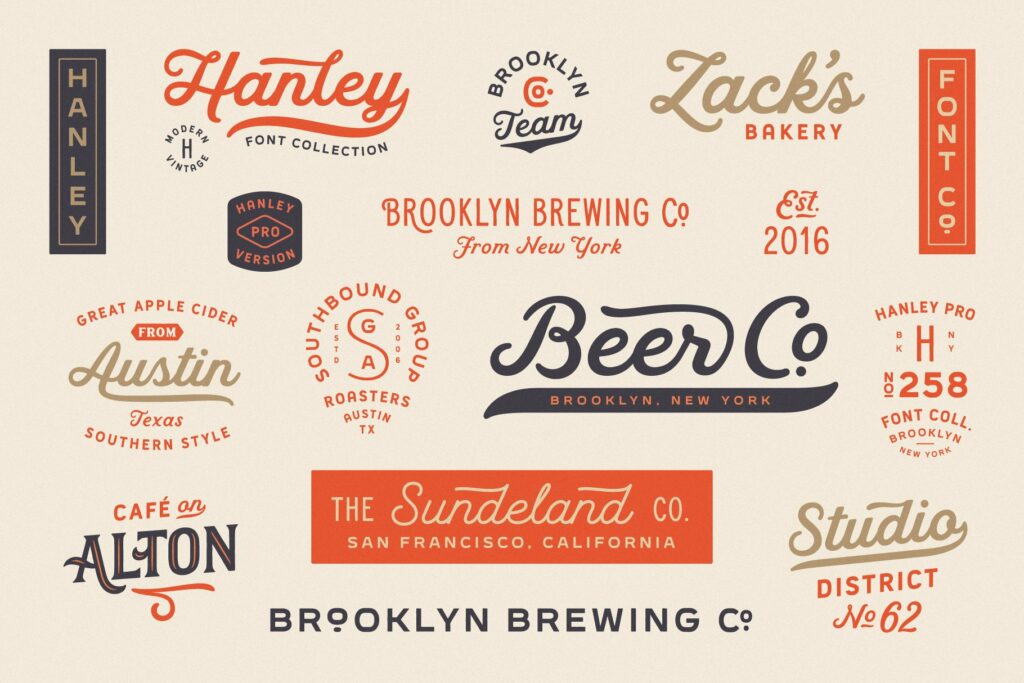 Hanley Pro Font Collection – MasterBundles