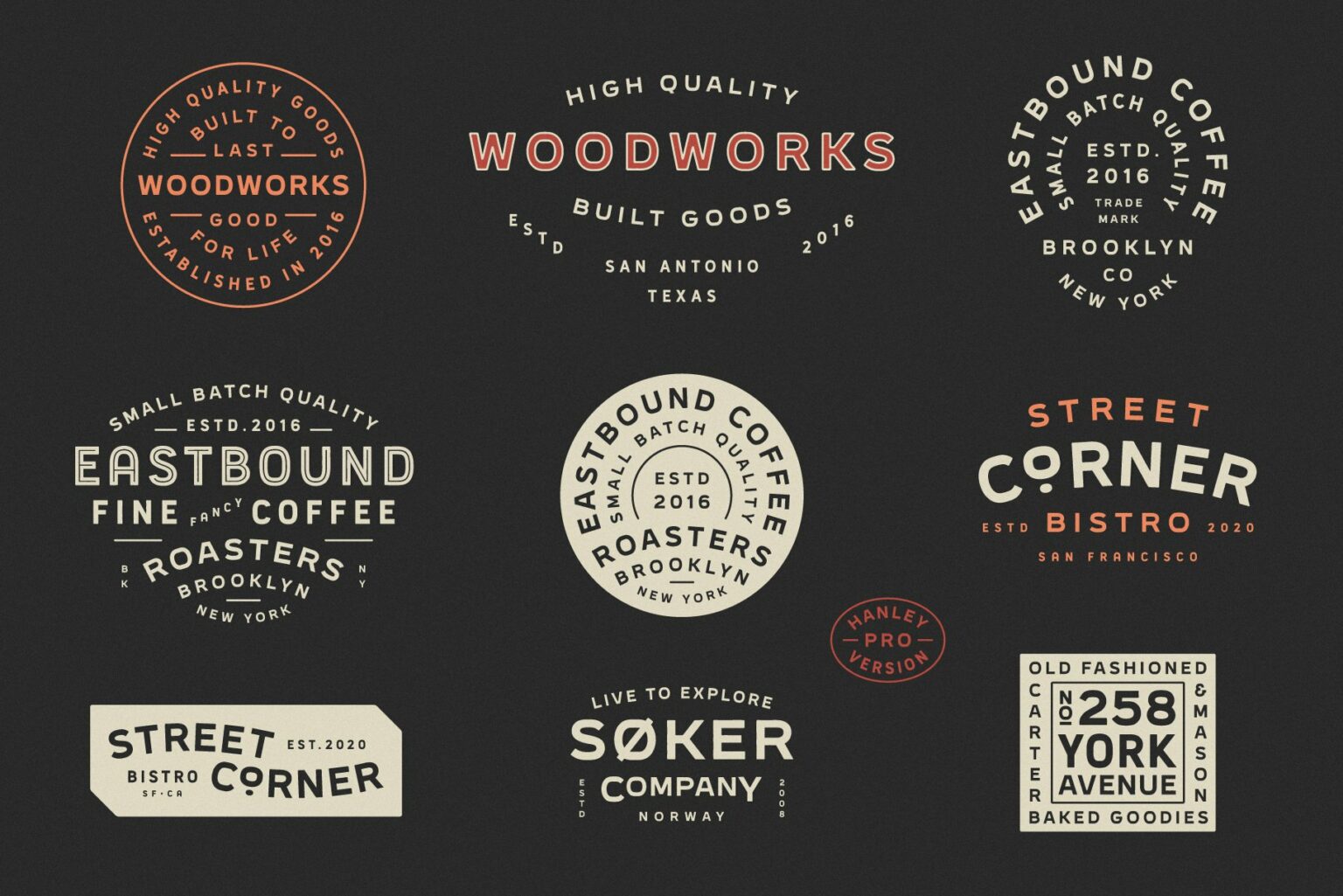 Hanley Pro Font Collection – MasterBundles
