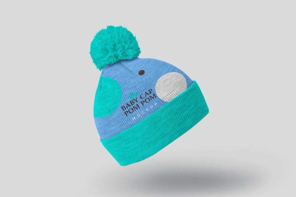 Pom Pom Cap Mockups – MasterBundles