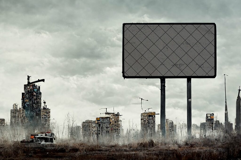 Apocalypse Billboard Mockups – MasterBundles
