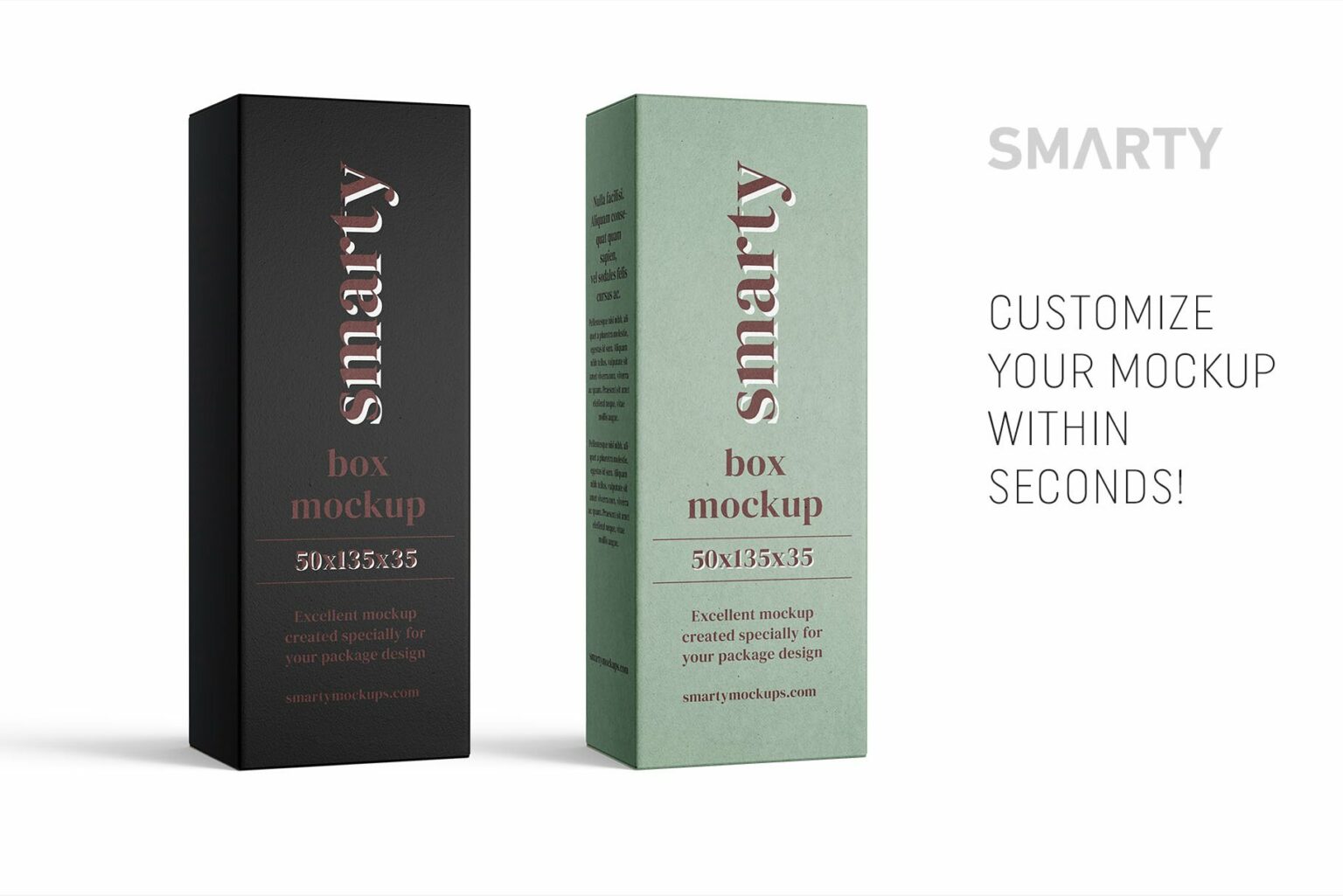 Box mockup 50x135x35 – MasterBundles