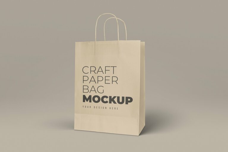 Craft Paper Bag Mockup – MasterBundles