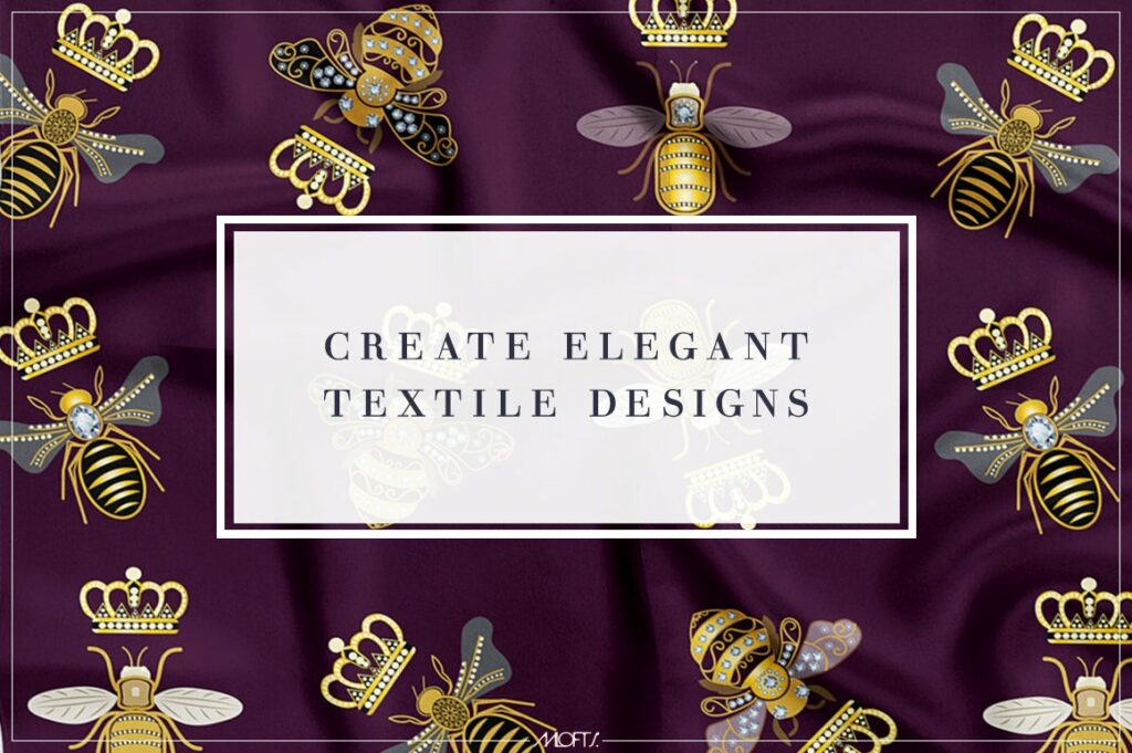 Queen Bees | Vector Pattern – MasterBundles