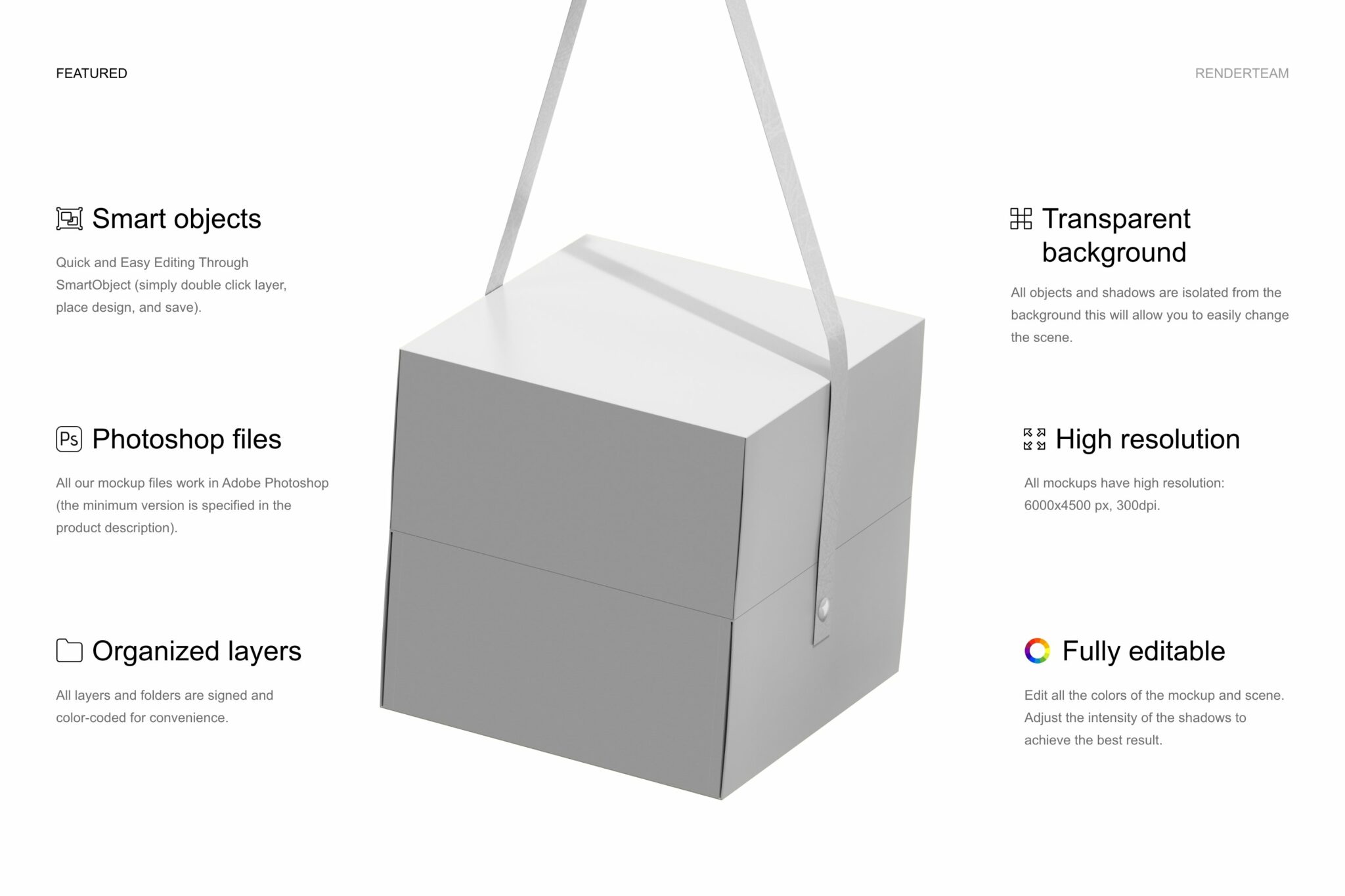 Paper Box Mockup Set – MasterBundles