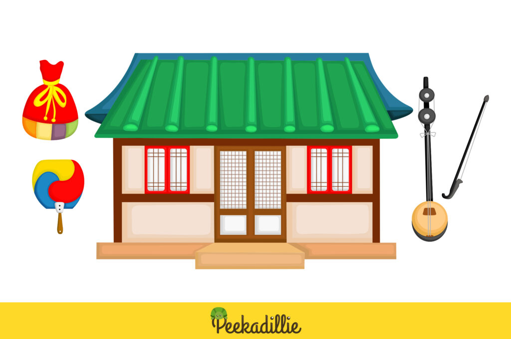 Cute Korean Couple Family Traditional Traditition Culture Hanbok Hanok ...