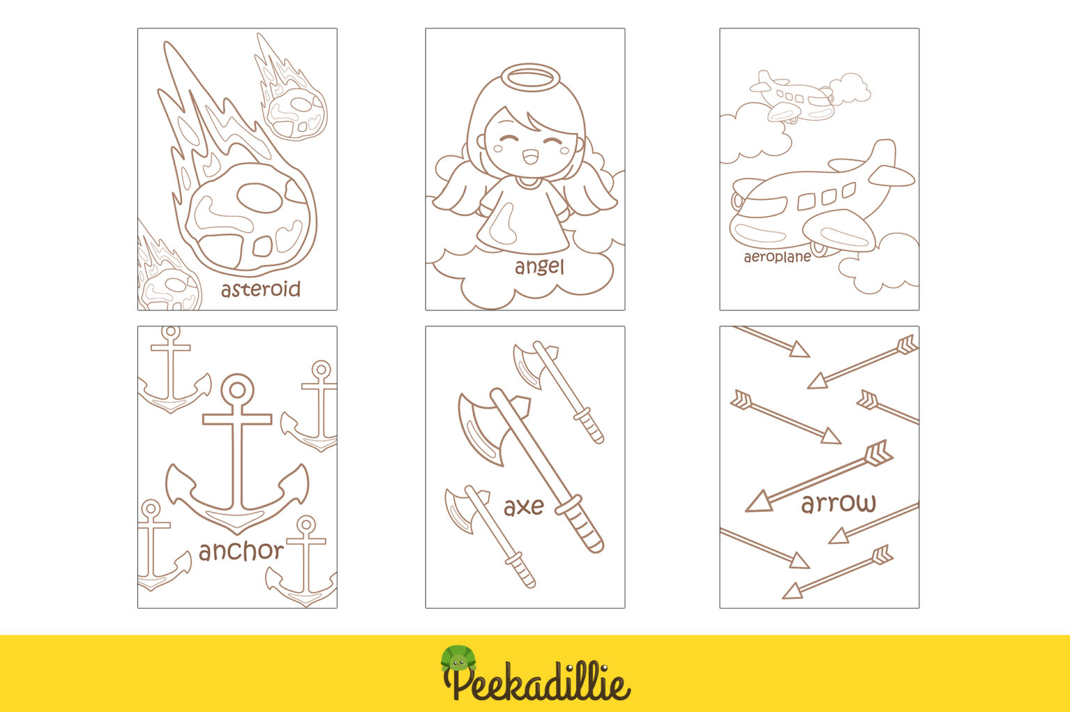 A For Vocabulary School - MasterBundles