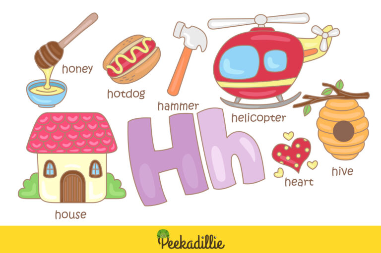 Alphabet H For Vocabulary School Letter Reading Writing Font Study ...